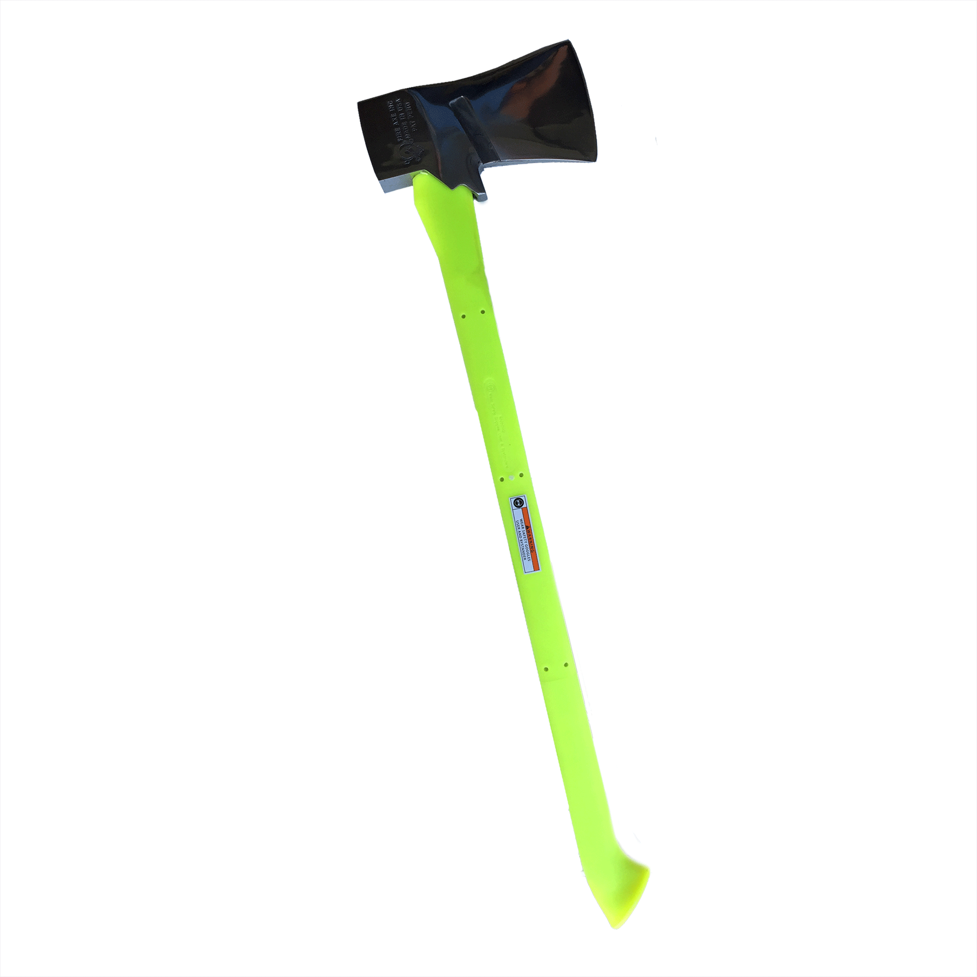 8 Pound Flat Head Fire Axe - 36" Inch Glow In The Dark Fiberglass Hand ...